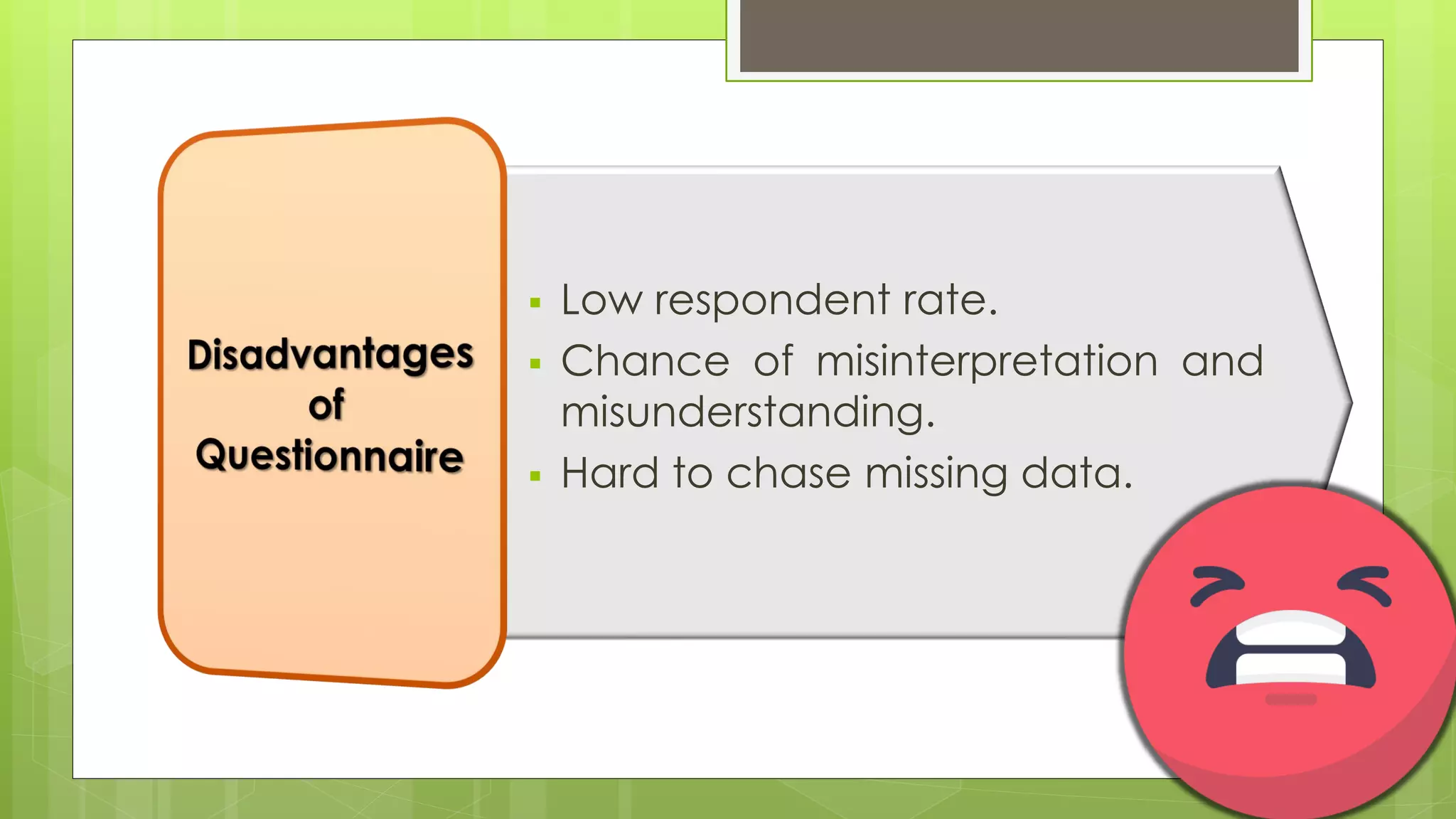 Questionnaire data collection tool dr majdi | PDF