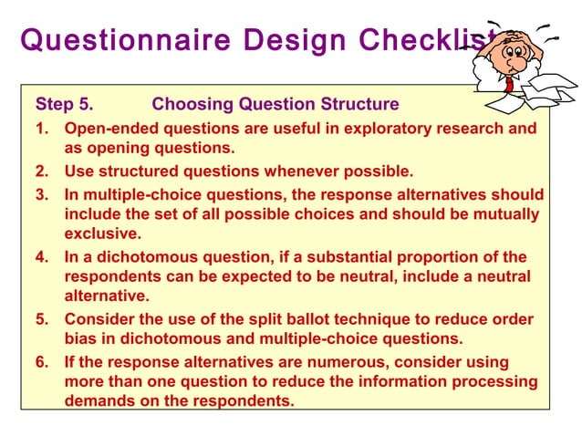Questionnaire desiging | PPT