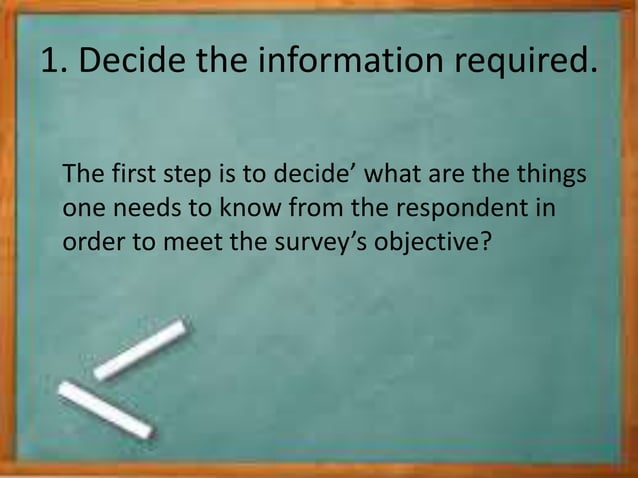 steps in Questionnaire design | PPTX | Educational Assessment | Education