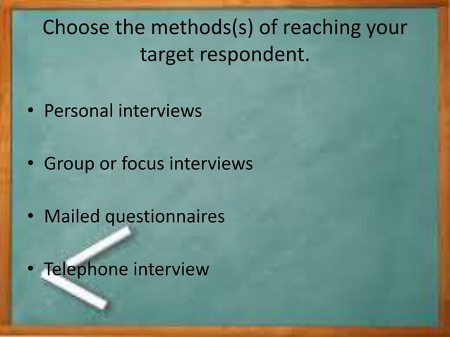 steps in Questionnaire design | PPTX | Educational Assessment | Education