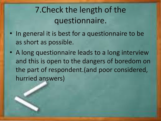 steps in Questionnaire design | PPTX | Educational Assessment | Education