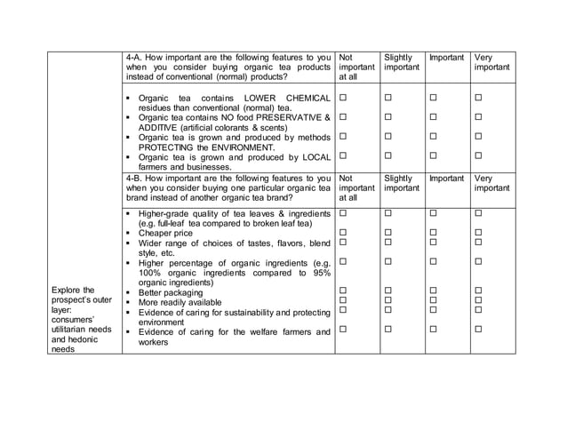 Questionnaire design | PPT