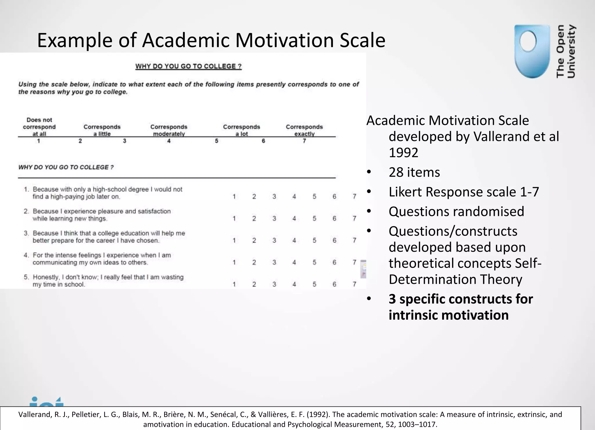 How to analyse questionnaire data: an advanced session | PPT