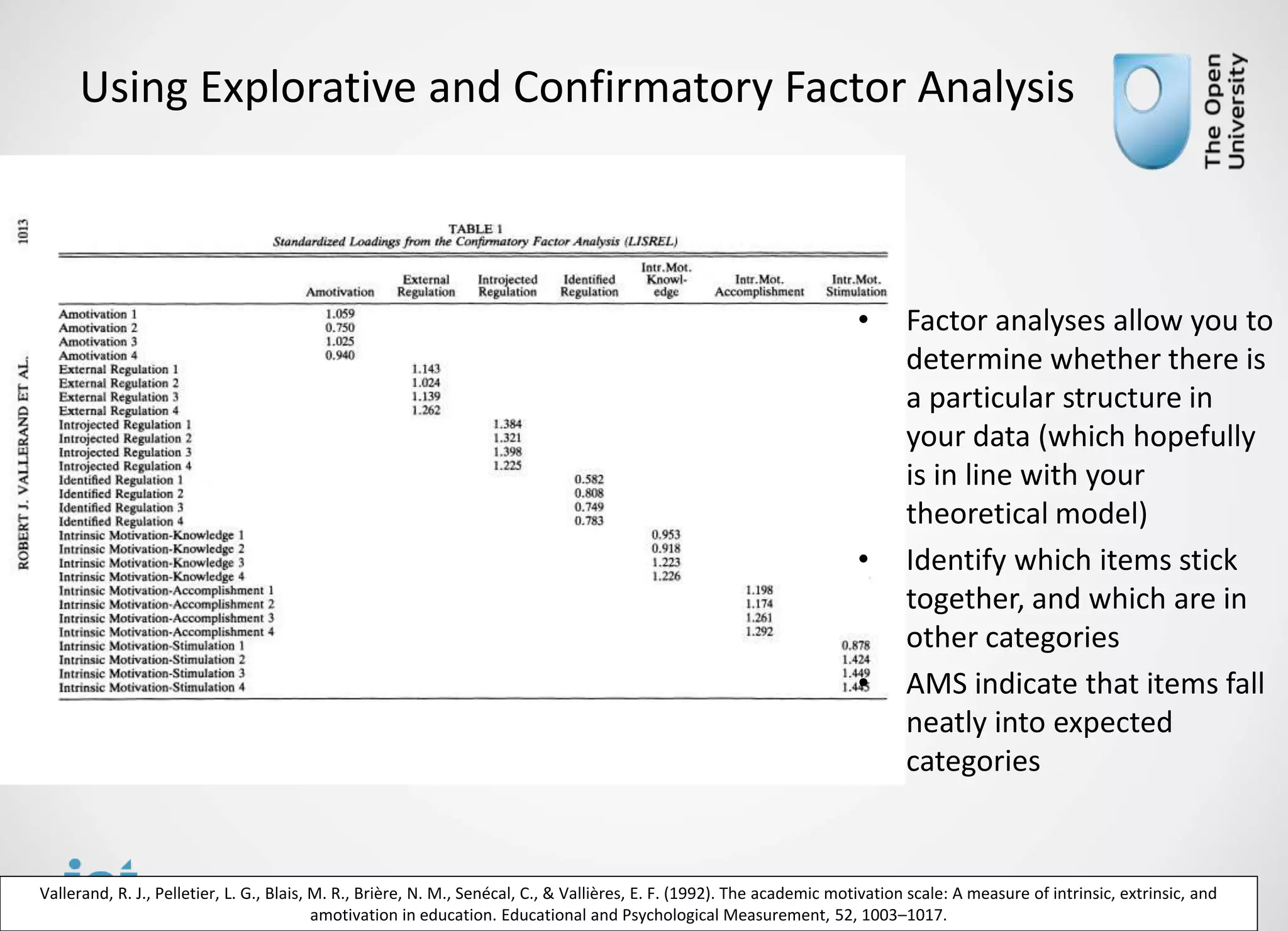 How to analyse questionnaire data: an advanced session | PPT