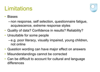 How to analyse questionnaire data: an advanced session | PPT