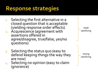 Questionnaire design | PPTX | Education