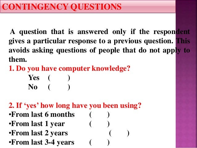 Questionnaire designing in a research process