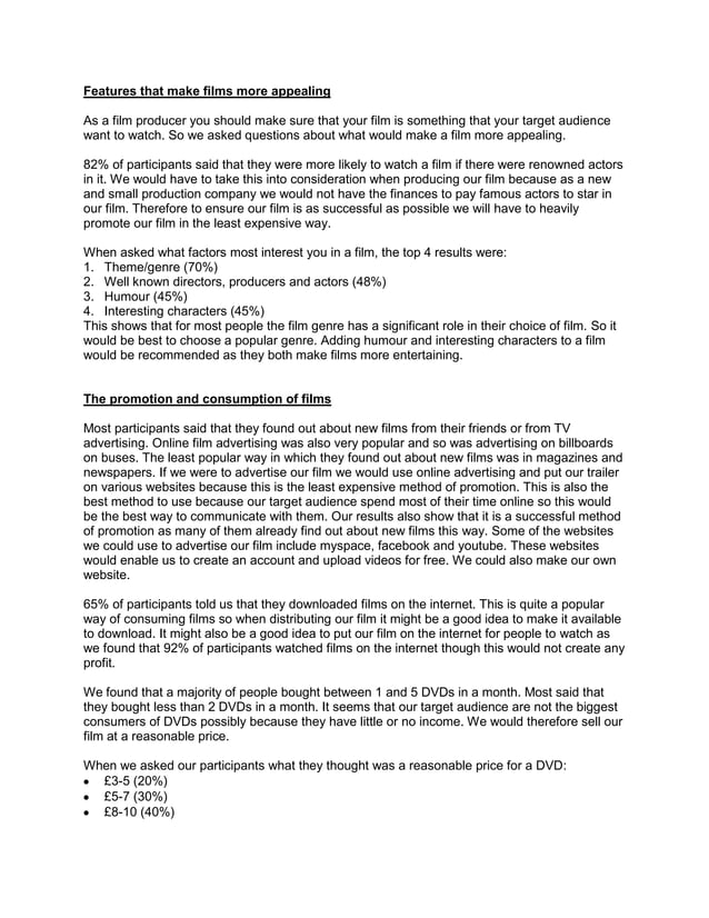 Questionnaire findings and conclusions | DOCX