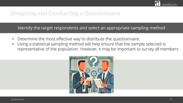 Designing and Using Questionnaires to Drive Business Decisions | PPT