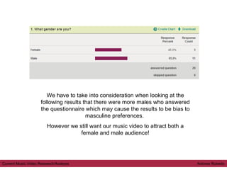Questionnaire Results and Analysis | PPT