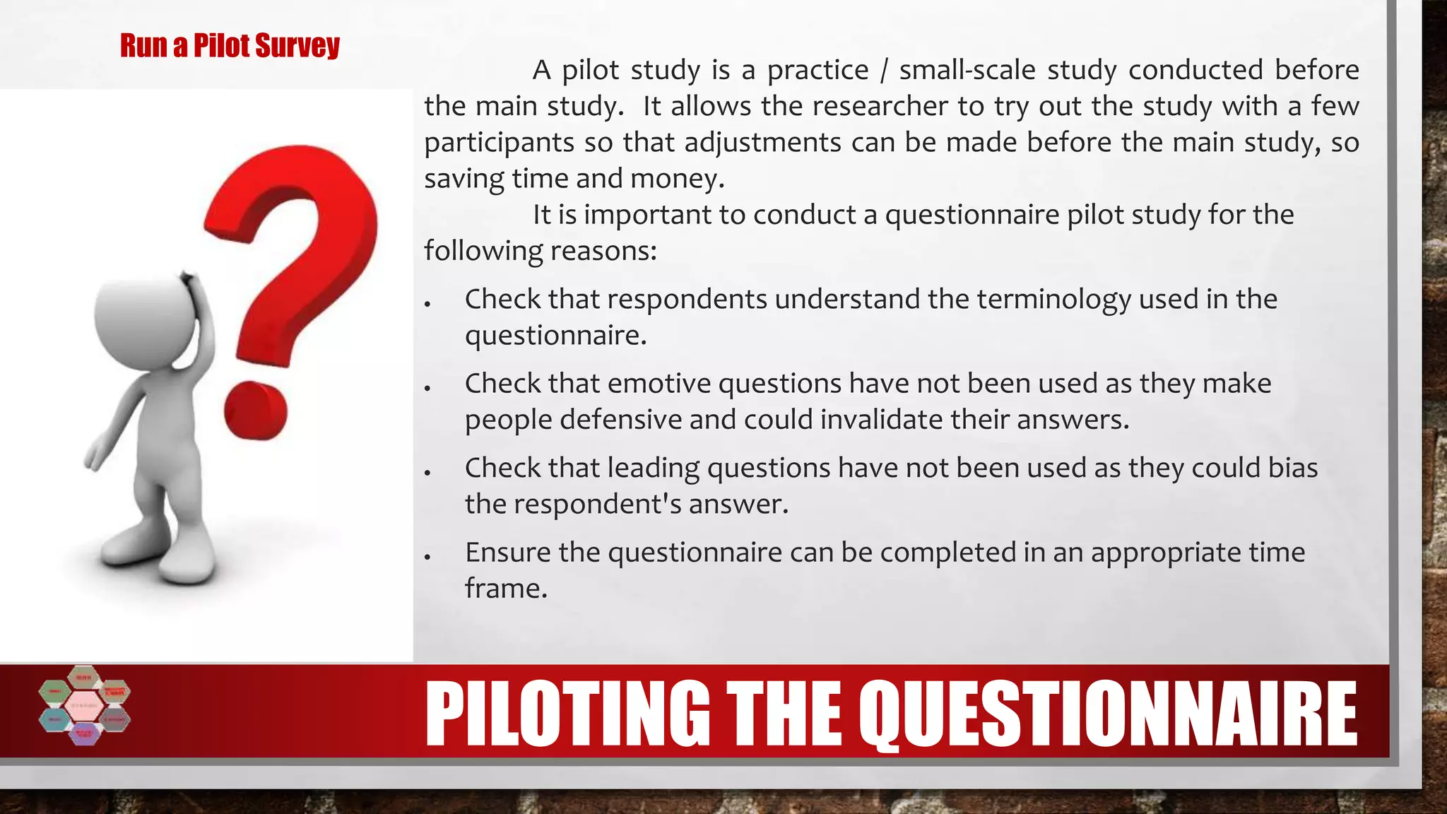 Questionnaire Design | PPTX