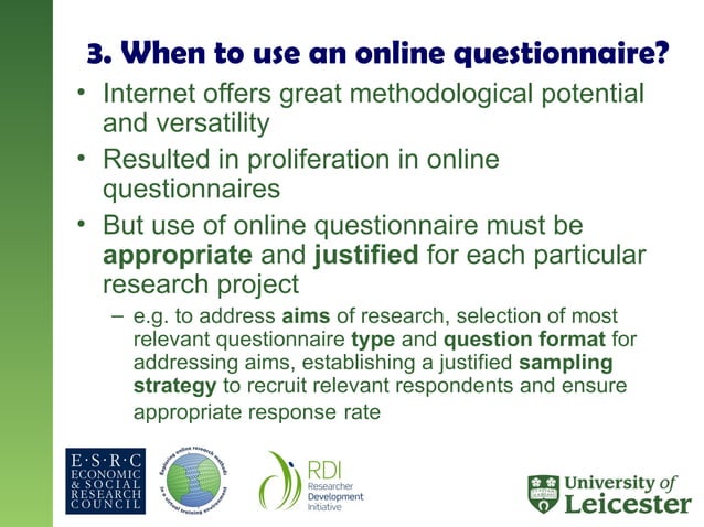 Research Questionnaires(research methodology).ppt | Internet for ...