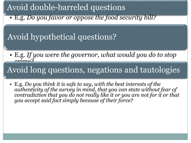 Questionnaires and surveys | PPT