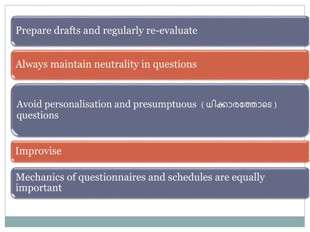 Questionnaires and surveys | PPT