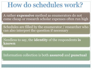 Questionnaires and surveys | PPSX
