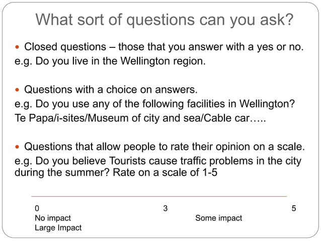 Questionnaires in geography | PPTX