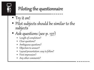 Questionnaires | PPT
