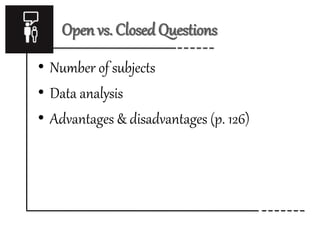 Questionnaires | PPTX