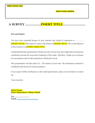 Questionnaire Template.docx