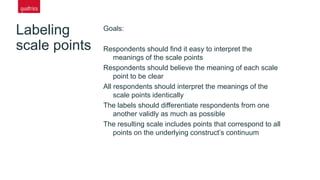 Survey Methodology and Questionnaire Design Theory Part II | PPTX