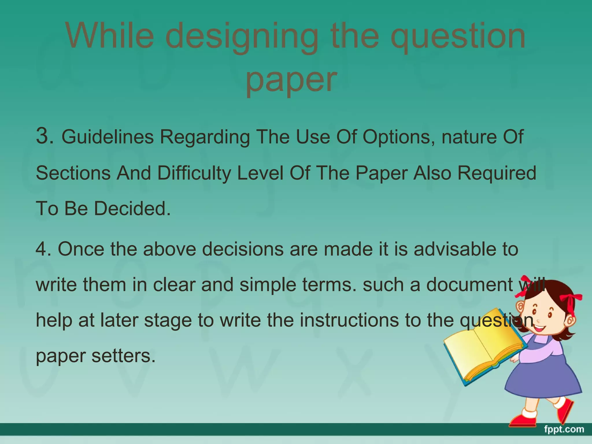 Question paper | PPT
