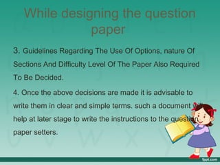 Question paper | PPT