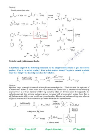Question paper and its solution of supplementary on line test on ...
