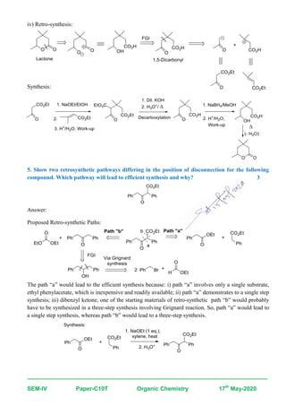 Question paper and its solution of supplementary on line test on ...