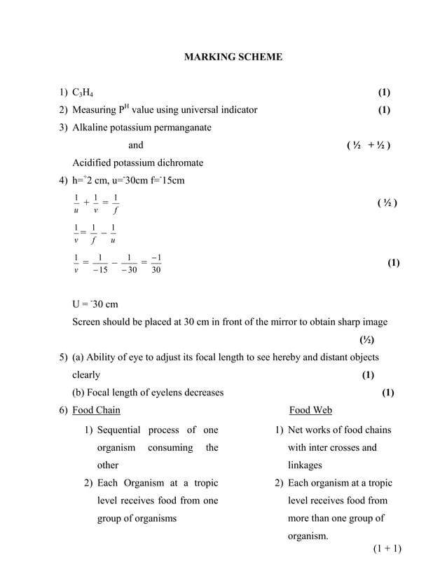 CBSE SAMPLE QUESTION PAPER SA II - SCIENCE | PDF
