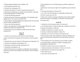 Indian forest service previous question paper | PDF