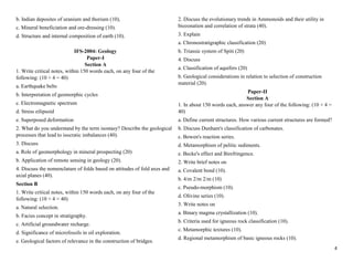 Indian forest service previous question paper | PDF