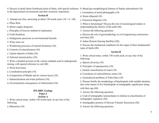 Indian forest service previous question paper | PDF