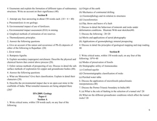 Indian forest service previous question paper | PDF