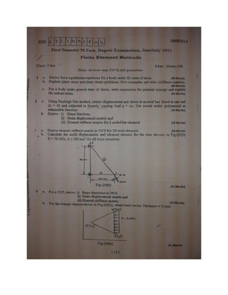 question papers PDM VTU MTECH | PDF