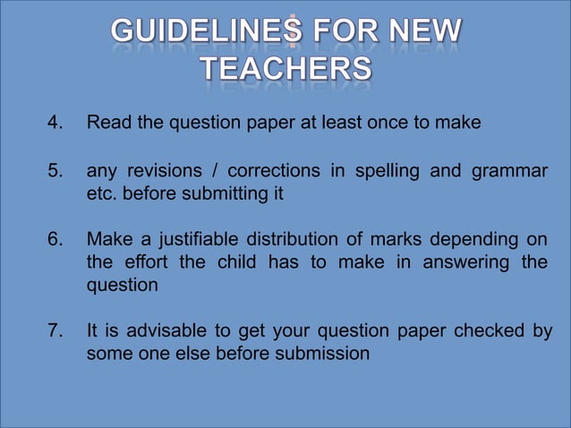 Question paper setting | PPTX | Standardized Testing | Educational ...