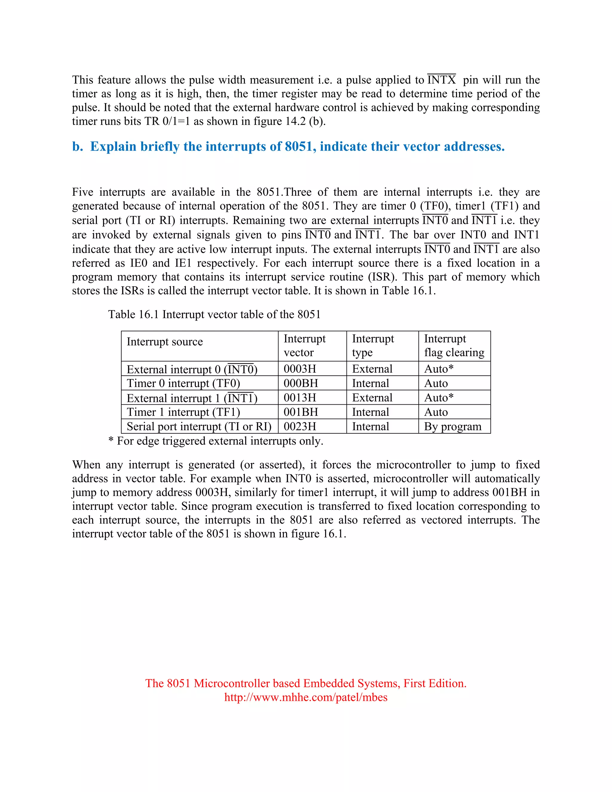 Question paper with solution the 8051 microcontroller based embedded systems june_july 2013 vtu ...