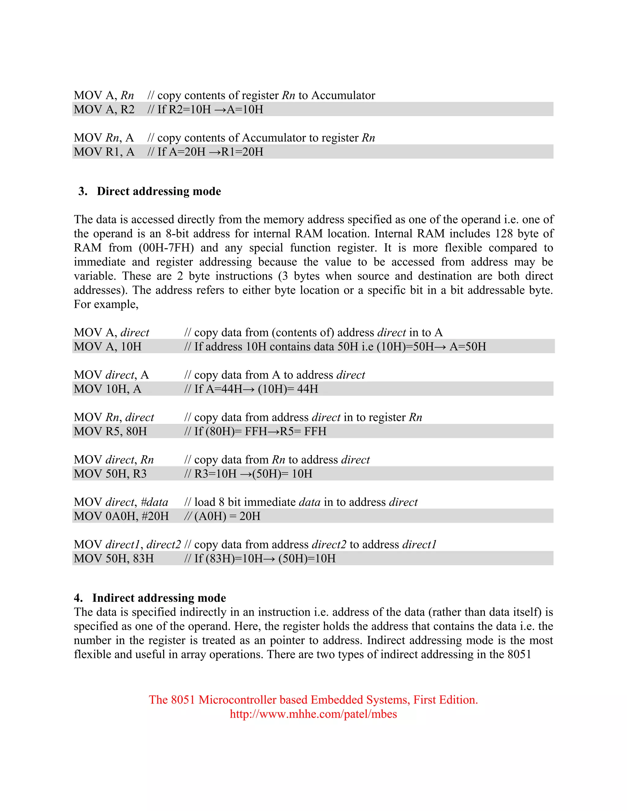 Question paper with solution the 8051 microcontroller based embedded systems june_july 2013 vtu ...