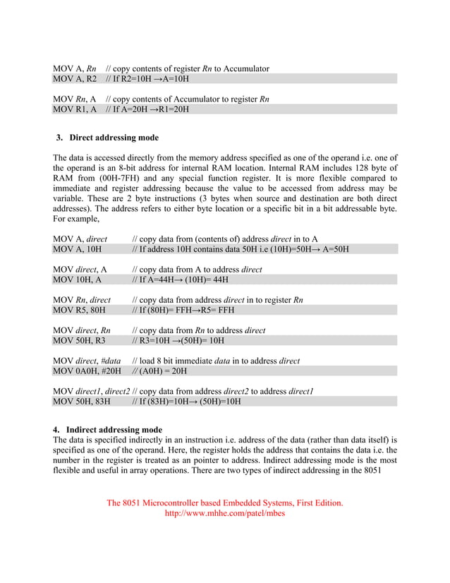 Question paper with solution the 8051 microcontroller based embedded systems june_july 2013 vtu ...