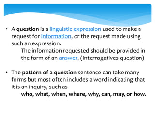 Question pattern | PPTX