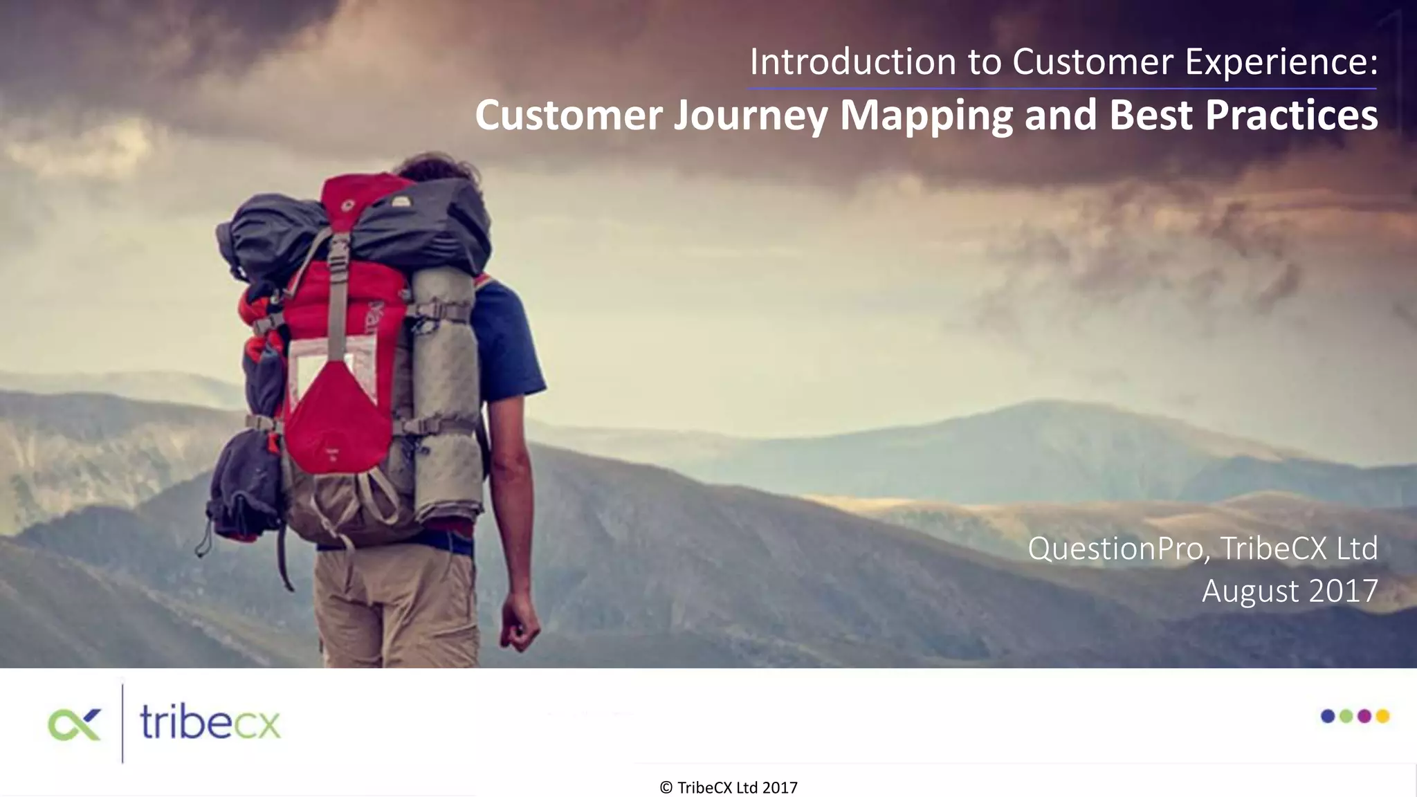 QuestionPro - Introduction to Customer Experience Part 2: Customer Journey Mapping | PPTX