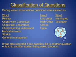 Question, question, question | PPT