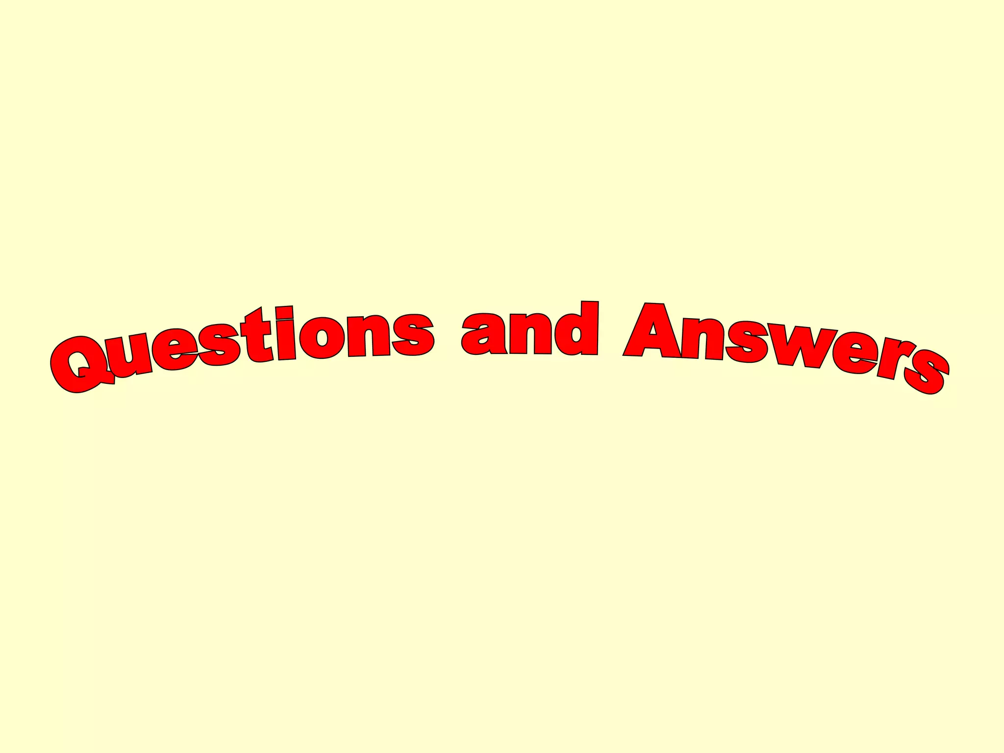 Questions and Answers | PPT