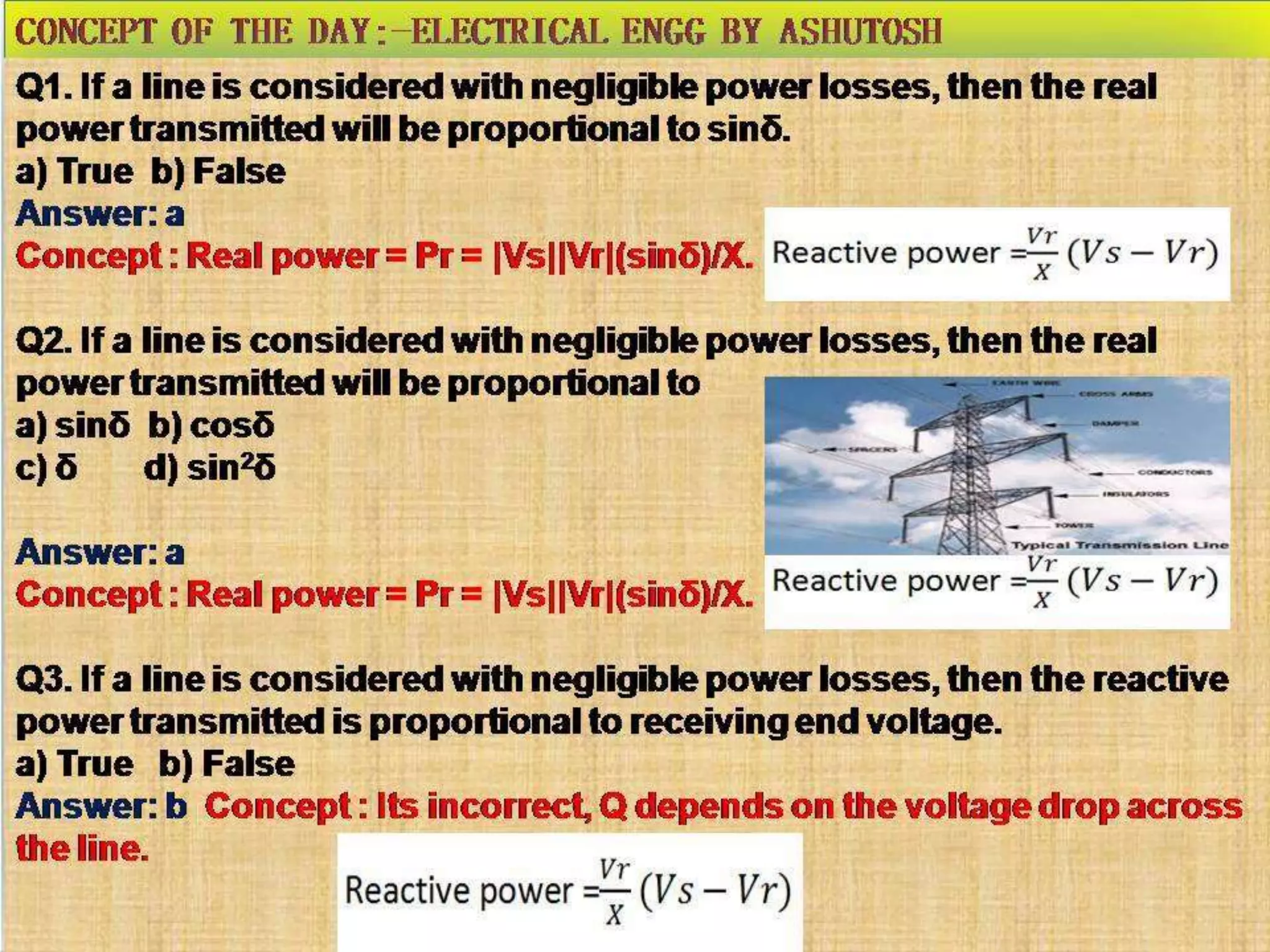 SOLVED Question bank Electrical Engineering | PPT