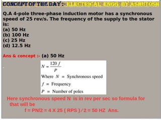 SOLVED Question bank Electrical Engineering | PPTX