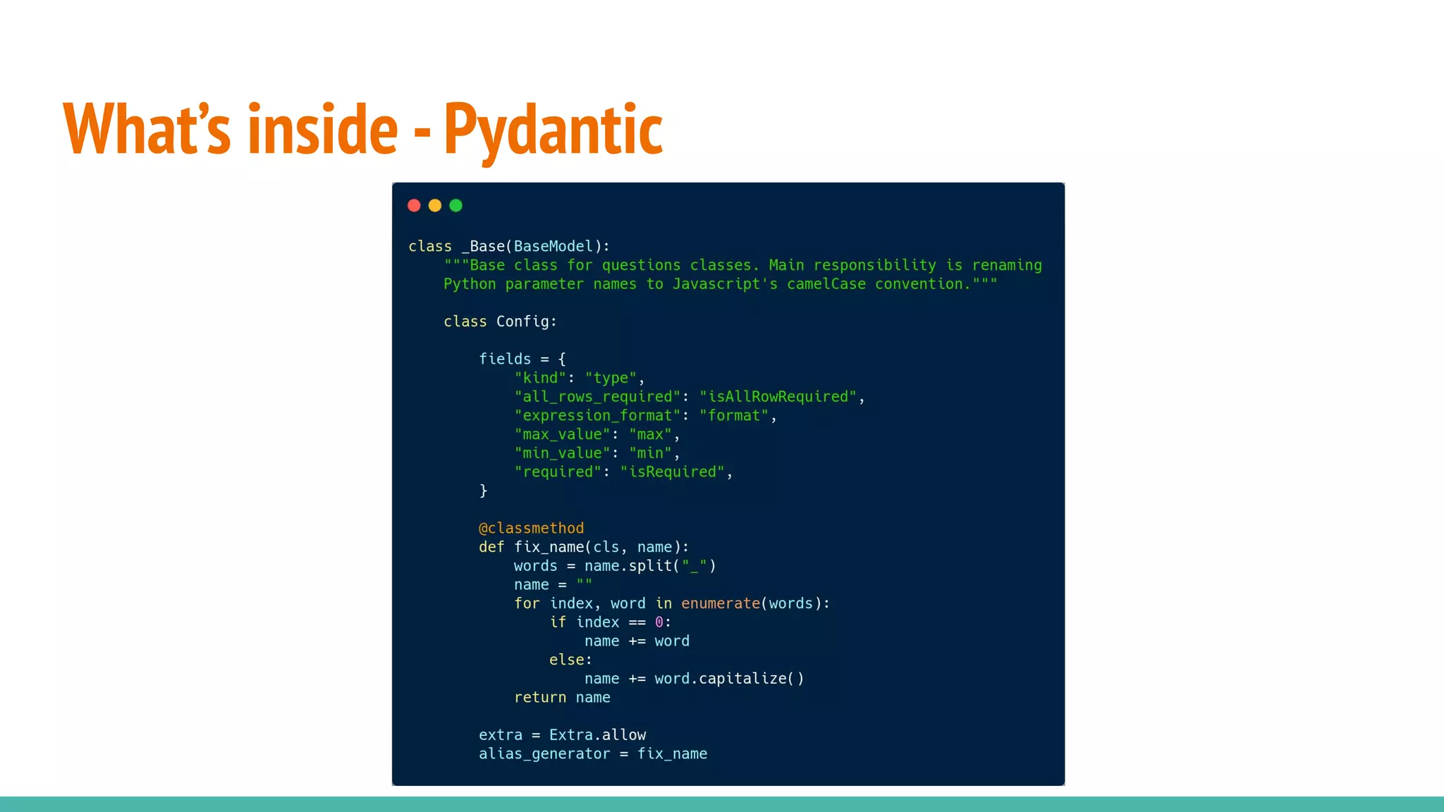 Questions: A Form Library for Python with SurveyJS Frontend | PPT