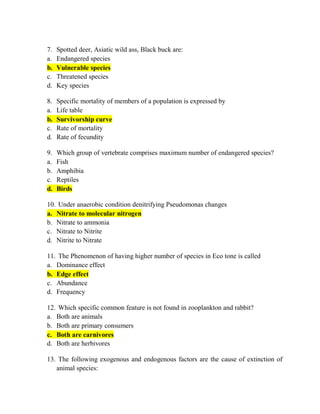 UGC NET Environmental Science - Paper 2.pdf