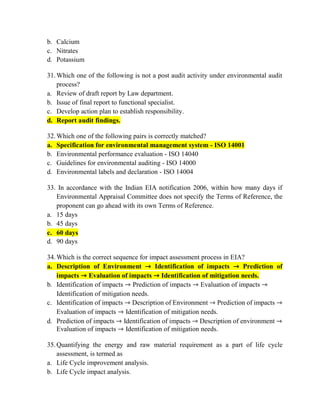 UGC NET Environmental Science - Paper 2.pdf
