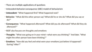 Question skills The types of Questioning | PPT