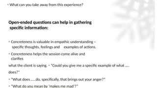 Question skills The types of Questioning | PPT