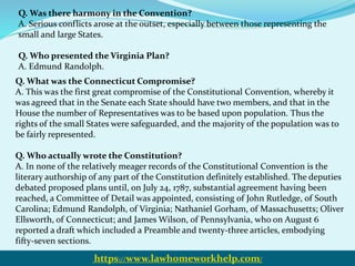 Questions and Answers of Constitutional | PPTX